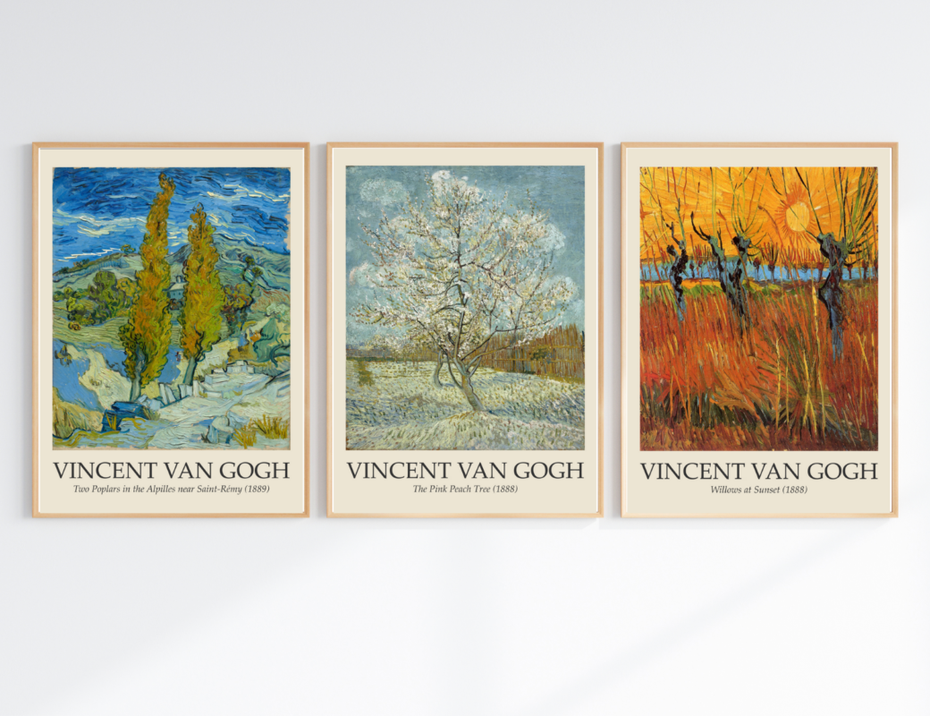 Bộ 3 Tranh Van Gogh - Mã VG79 - GND